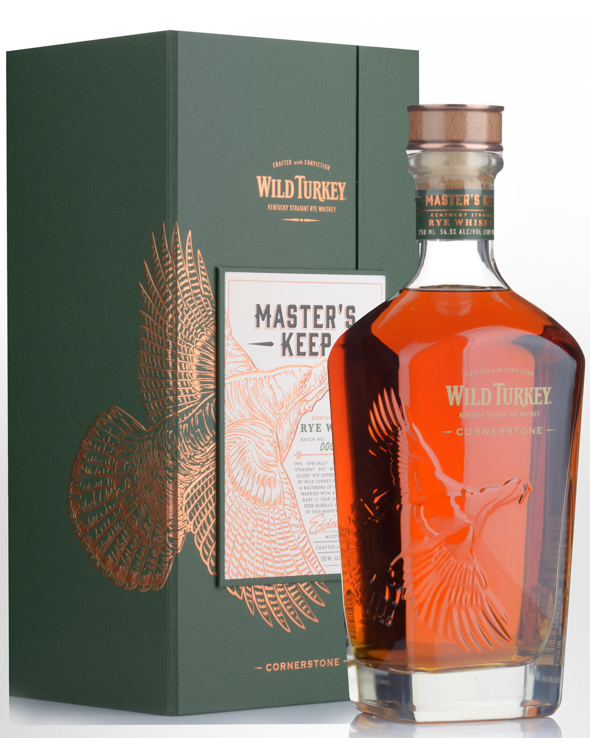 Wild Turkey Master's Keep Cornerstone Rye Whiskey (750ml) | Nicks Wine ...