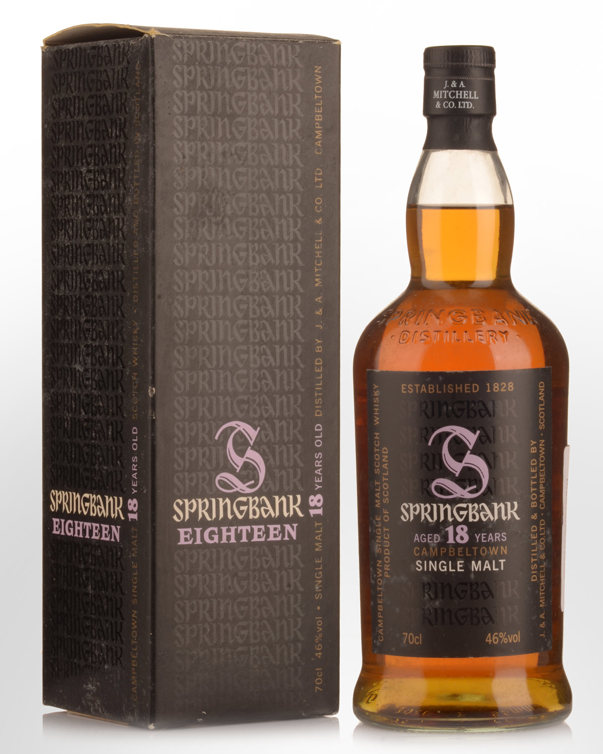 Springbank 18 Year Old Single Malt Scotch Whisky (700ml) - 2010 ...
