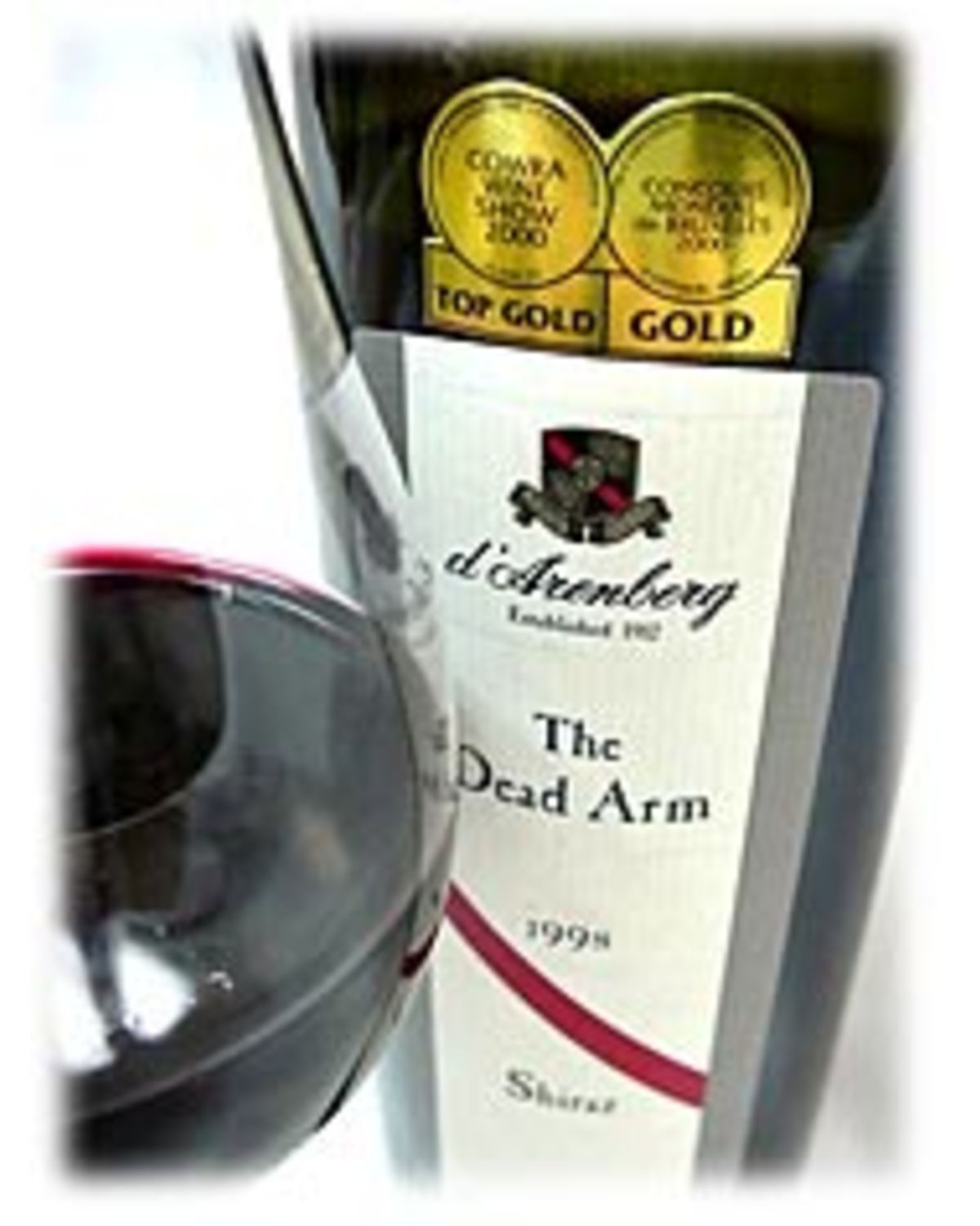 1998 d'Arenberg The Dead Arm Shiraz | Nicks Wine Merchants