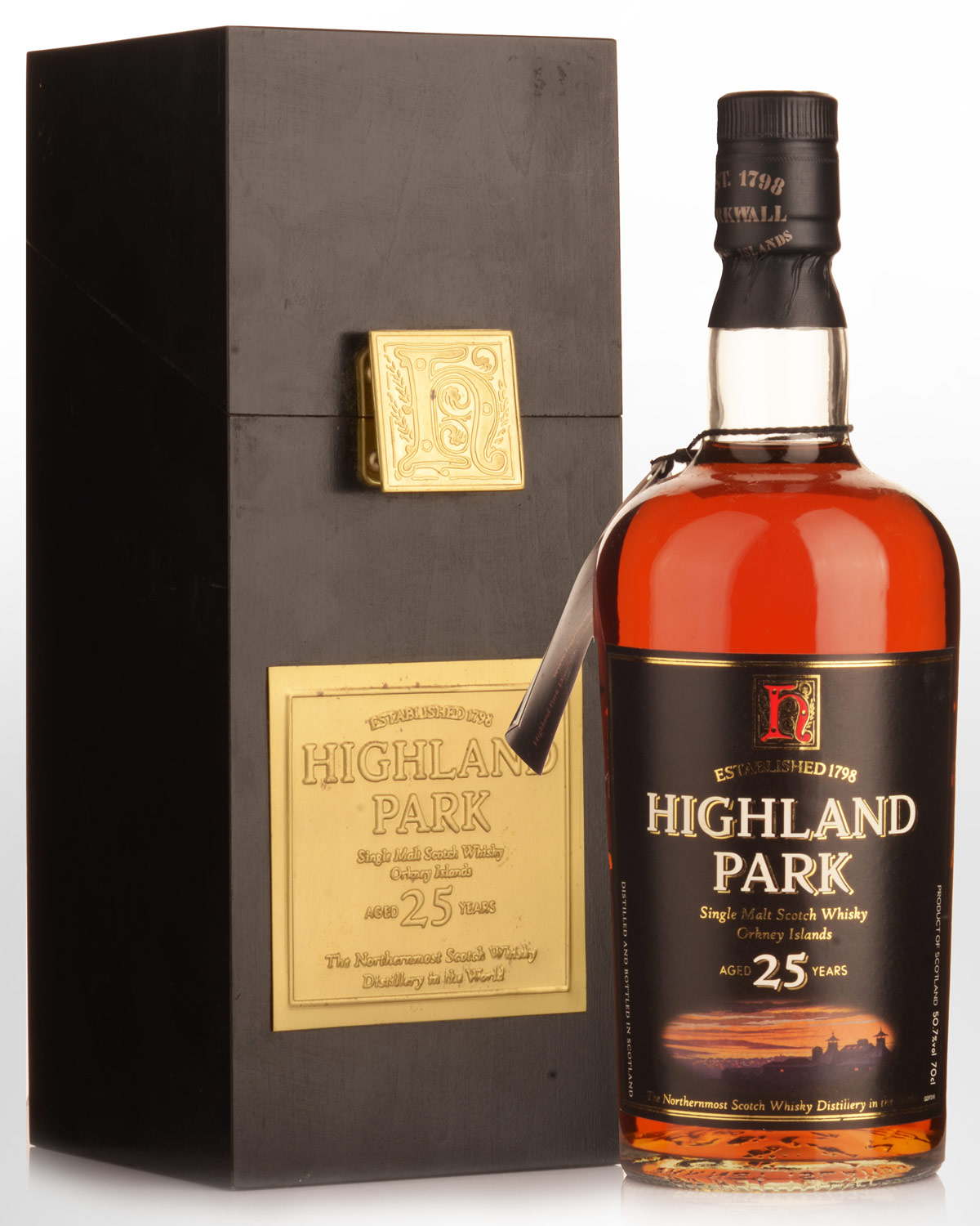 Highland Park 25 Year Old Single Malt Scotch Whisky (700ml) - Older ...