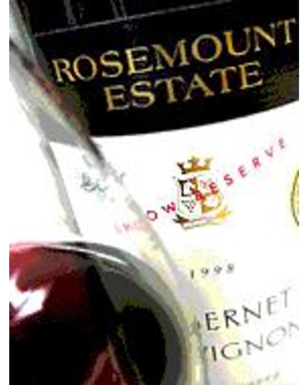1998 Rosemount Estate Show Reserve Coonawarra Cabernet Sauvignon ...