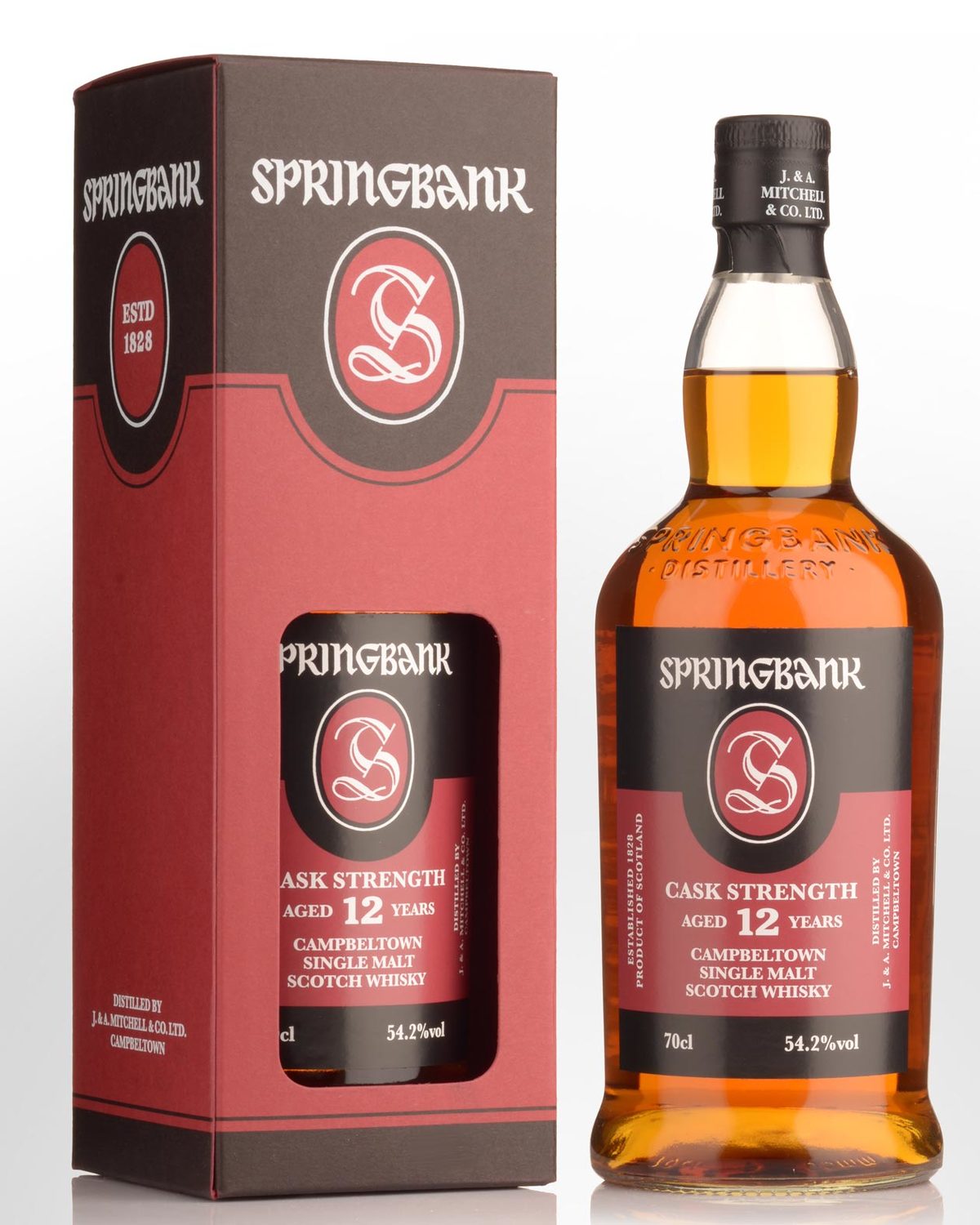 Springbank 12 Year Old Batch 4 Cask Strength Single Malt Scotch Whisky ...