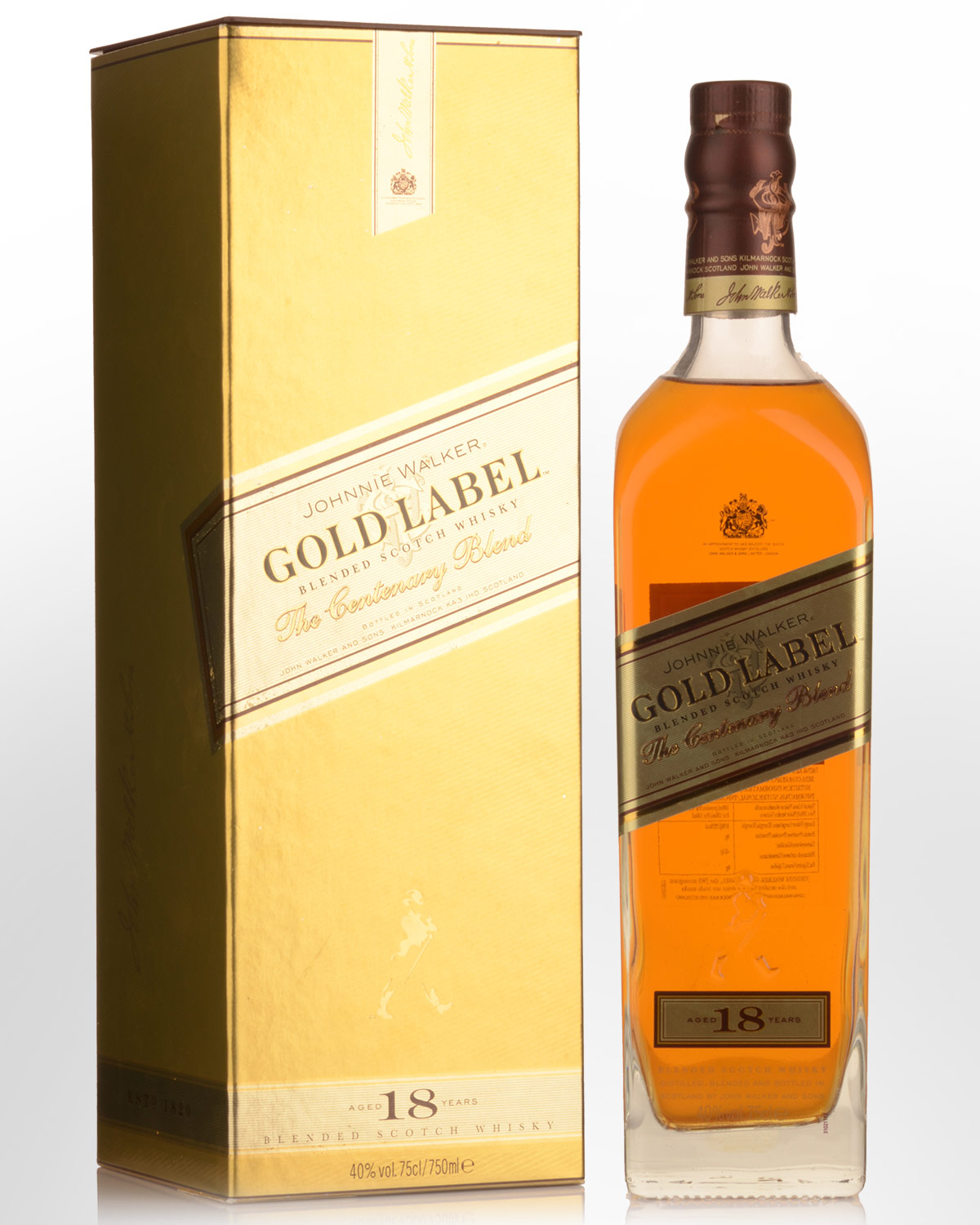 Johnnie Walker Gold Label The Centenary Blend 18 Year Old Blended ...