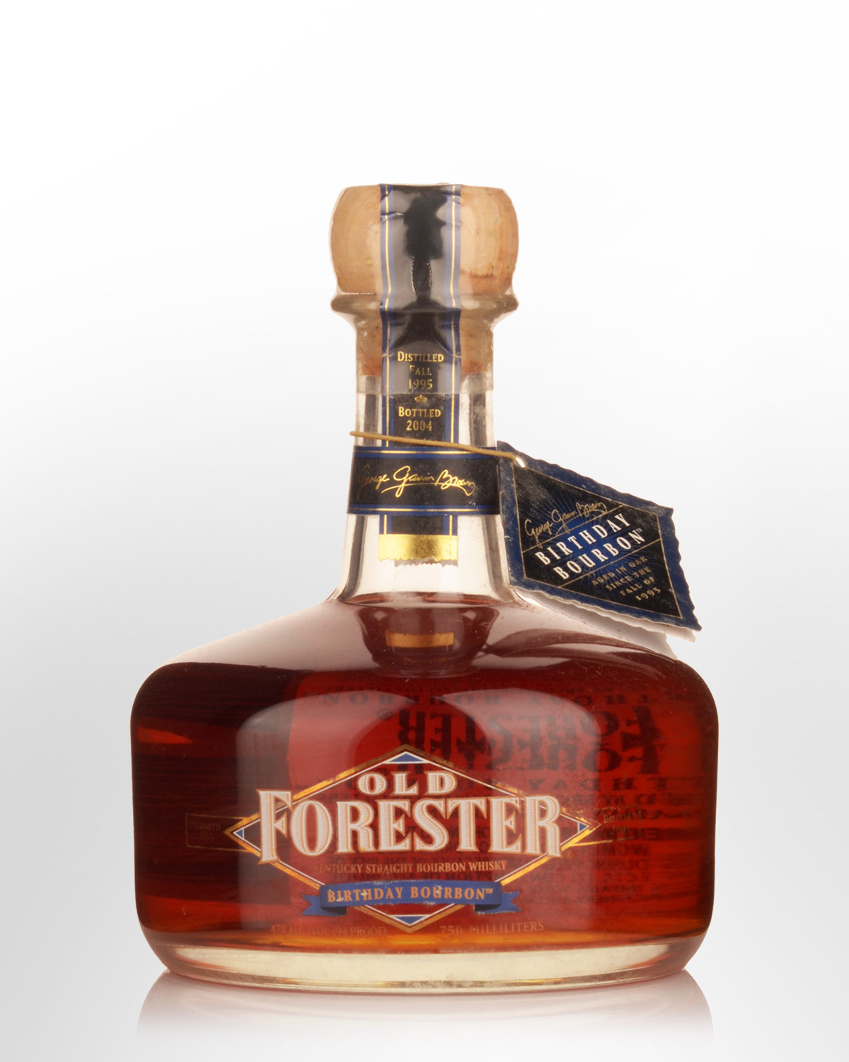 Fall 1995 Old Forester 8 Year Old Birthday Bourbon Whiskey (750ml ...