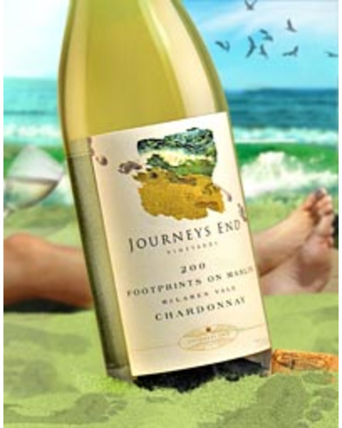 2004 Journeys End Vineyards Footprints On Maslin Chardonnay | Nicks ...