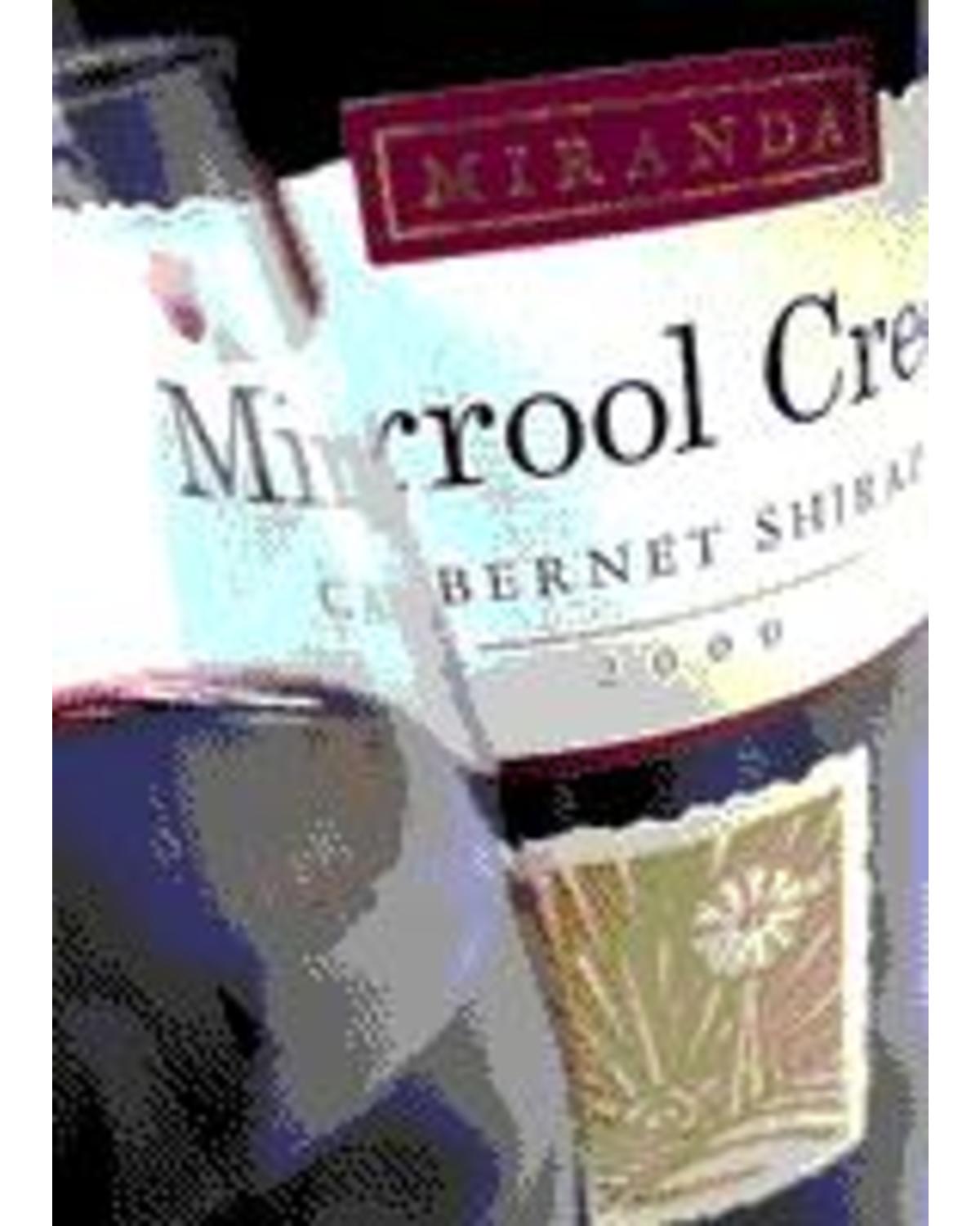 2001 Miranda Mirrool Creek Cabernet Shiraz | Nicks Wine Merchants 2001 Miranda Mirrool Creek Cabernet Shiraz | Nicks Wine Merchants