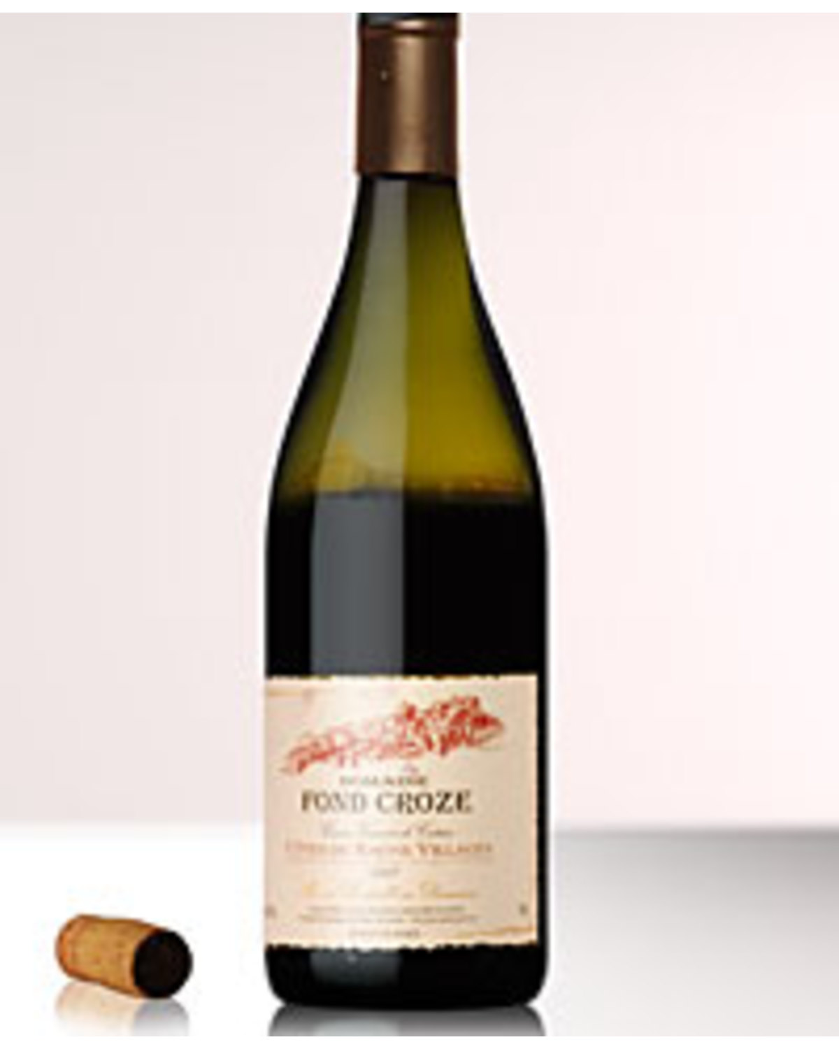 2007 Domaine Fond Croze Cuvee Vincent de Catari Cotes du Rhone Villages ...