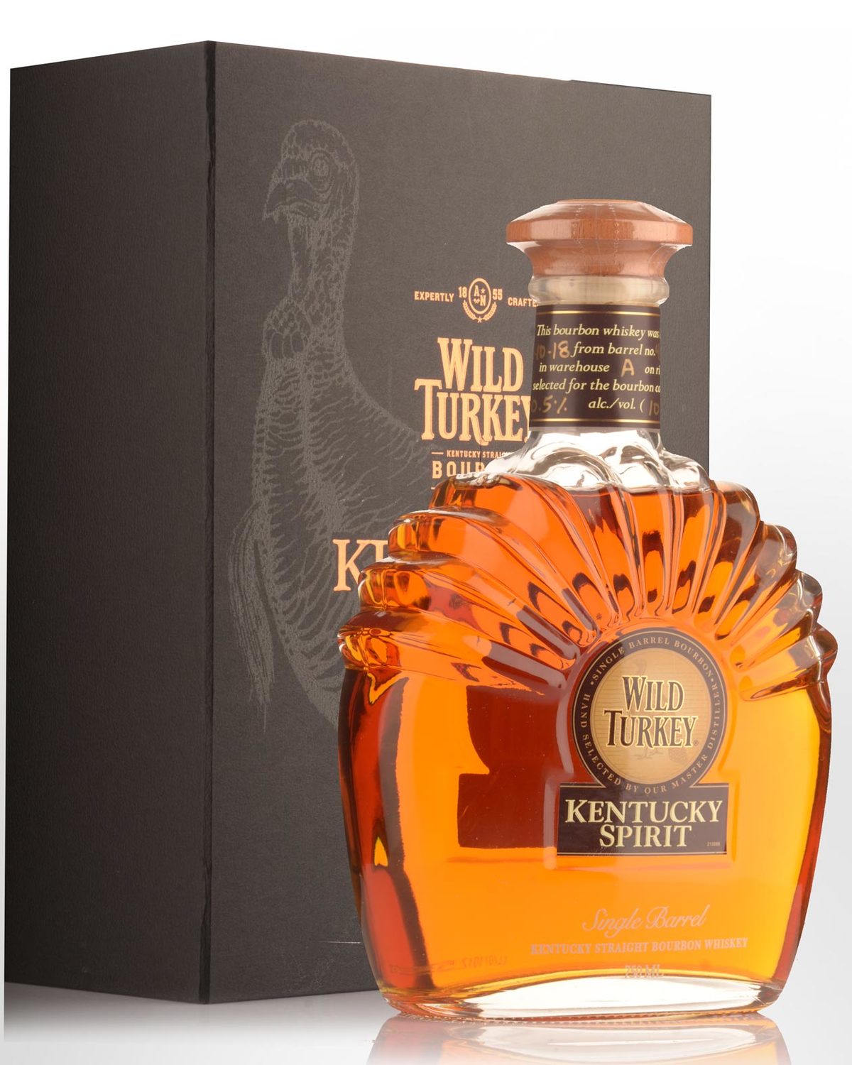 Wild Turkey Kentucky Spirit Single Barrel Bourbon Whiskey (750ml) - Old ...