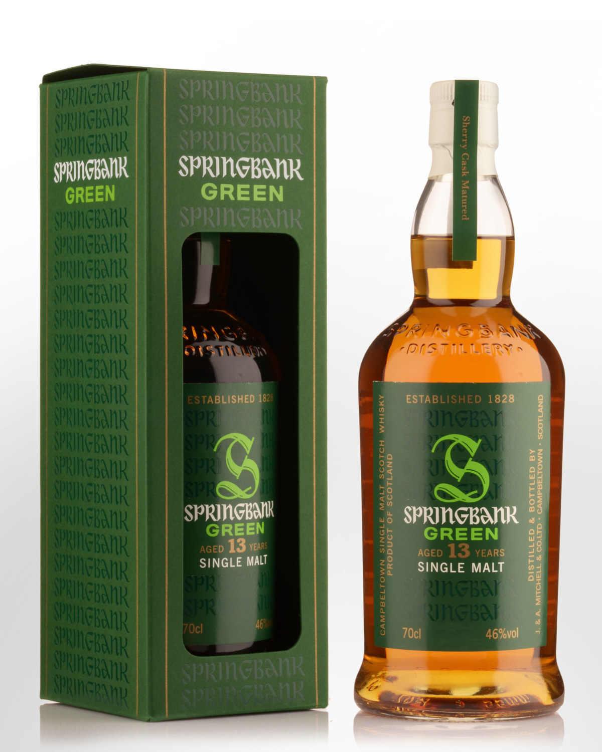 Springbank Green 13 Year Old Single Malt Scotch Whisky (700ml) | Nicks ...