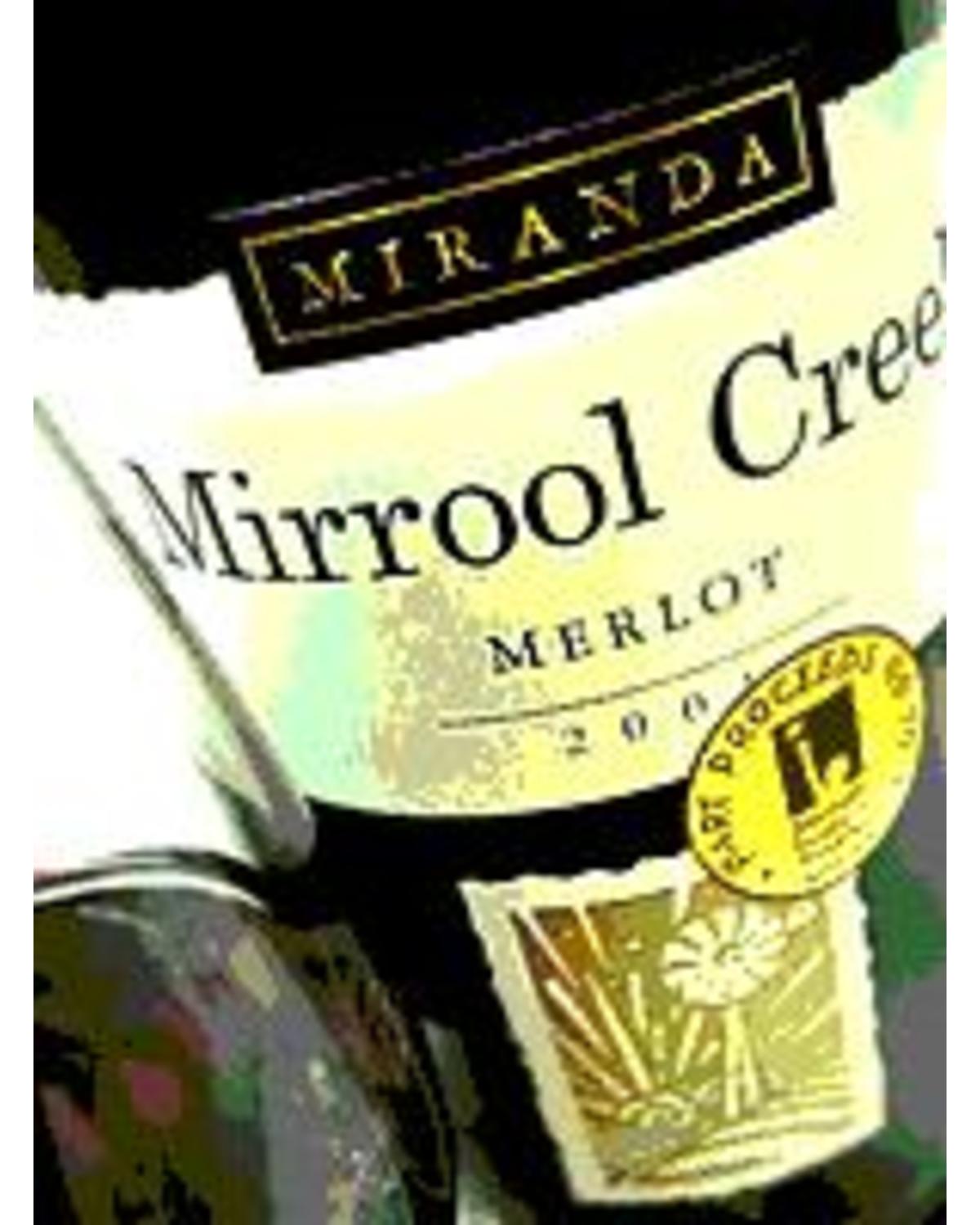 2001 Miranda Mirrool Creek Merlot | Nicks Wine Merchants 2001 Miranda Mirrool Creek Merlot | Nicks Wine Merchants