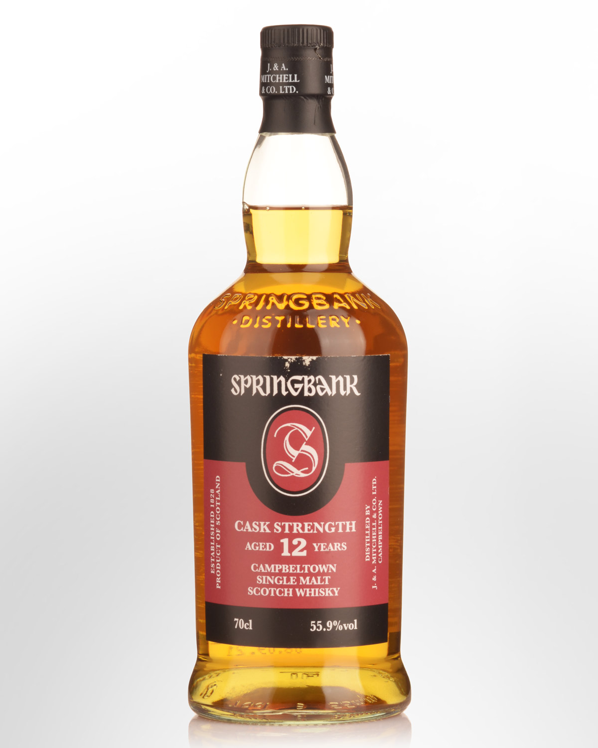 Springbank 12 Year Old Cask Strength Single Malt Scotch Whisky (700ml ...