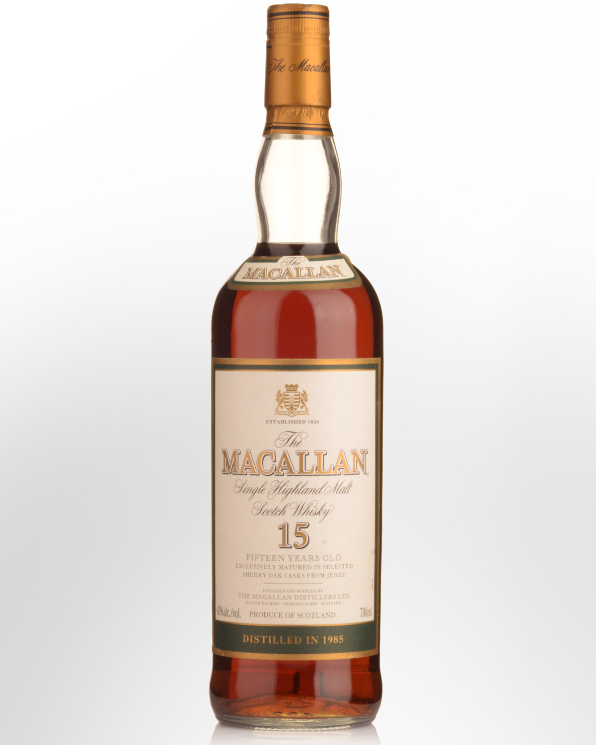 1985 The Macallan 15 Year Old Single Malt Scotch Whisky (700ml) - No ...