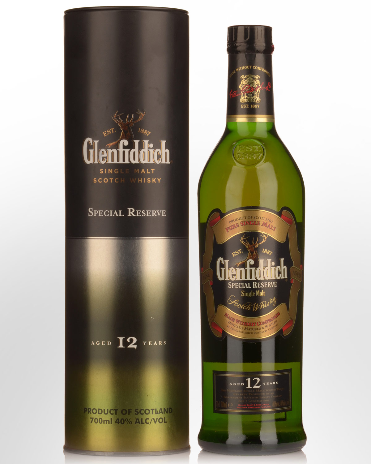 Glenfiddich Special Reserve 12 Year Old Pure Single Malt Scotch Whisky (700ml) | Nicks Wine ...