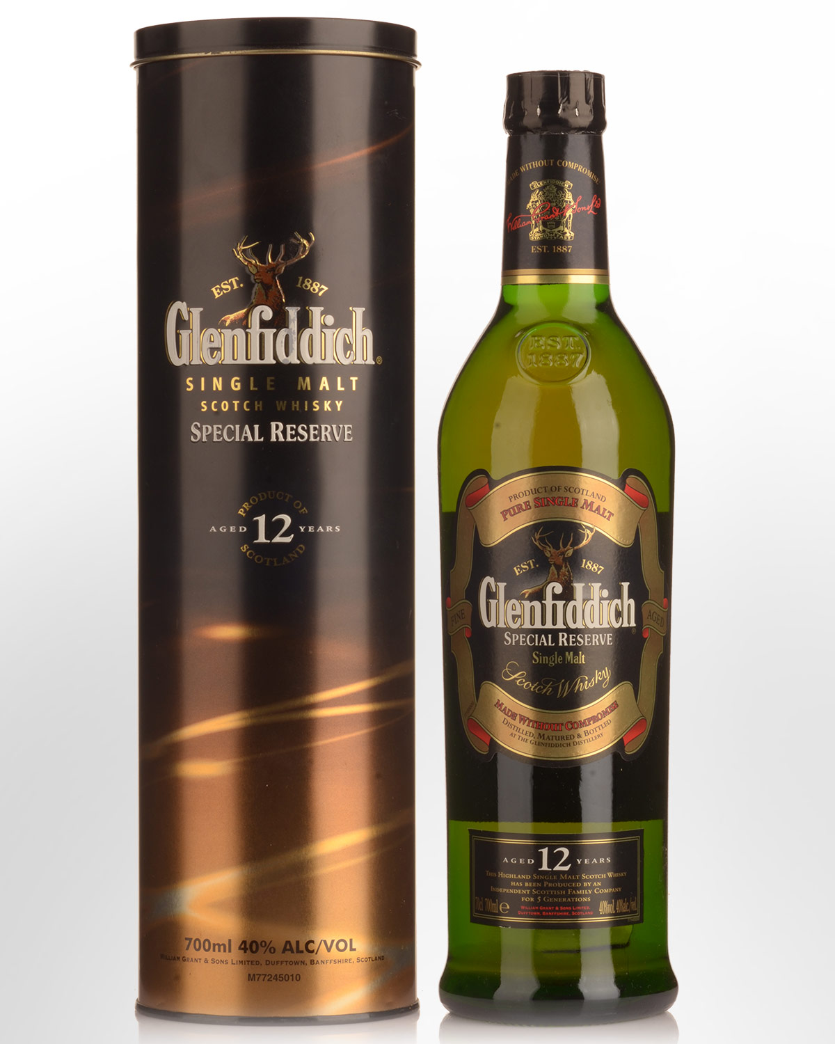 Glenfiddich Special Reserve 12 Year Old Pure Single Malt Scotch Whisky (700ml) | Nicks Wine ...