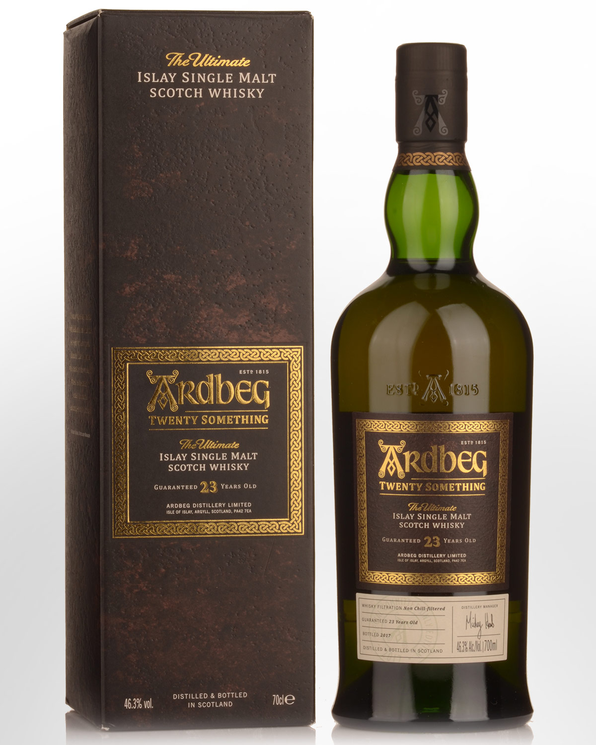 Ardbeg Twenty Something 23 Year Old Single Malt Scotch Whisky (700ml ...