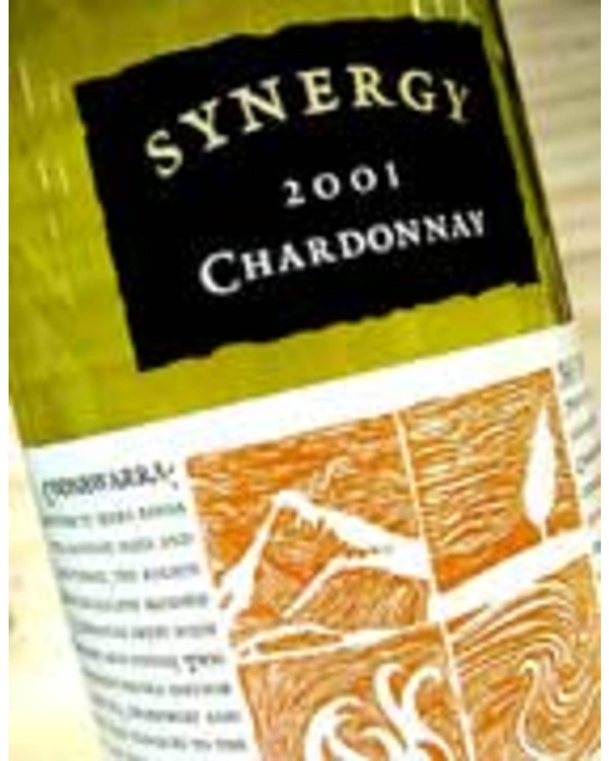 2001 Synergy Chardonnay | Nicks Wine Merchants